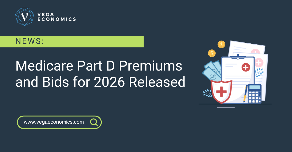 CMS Releases Medicare Part D Premiums and Bids for 2026 | Vega Economics